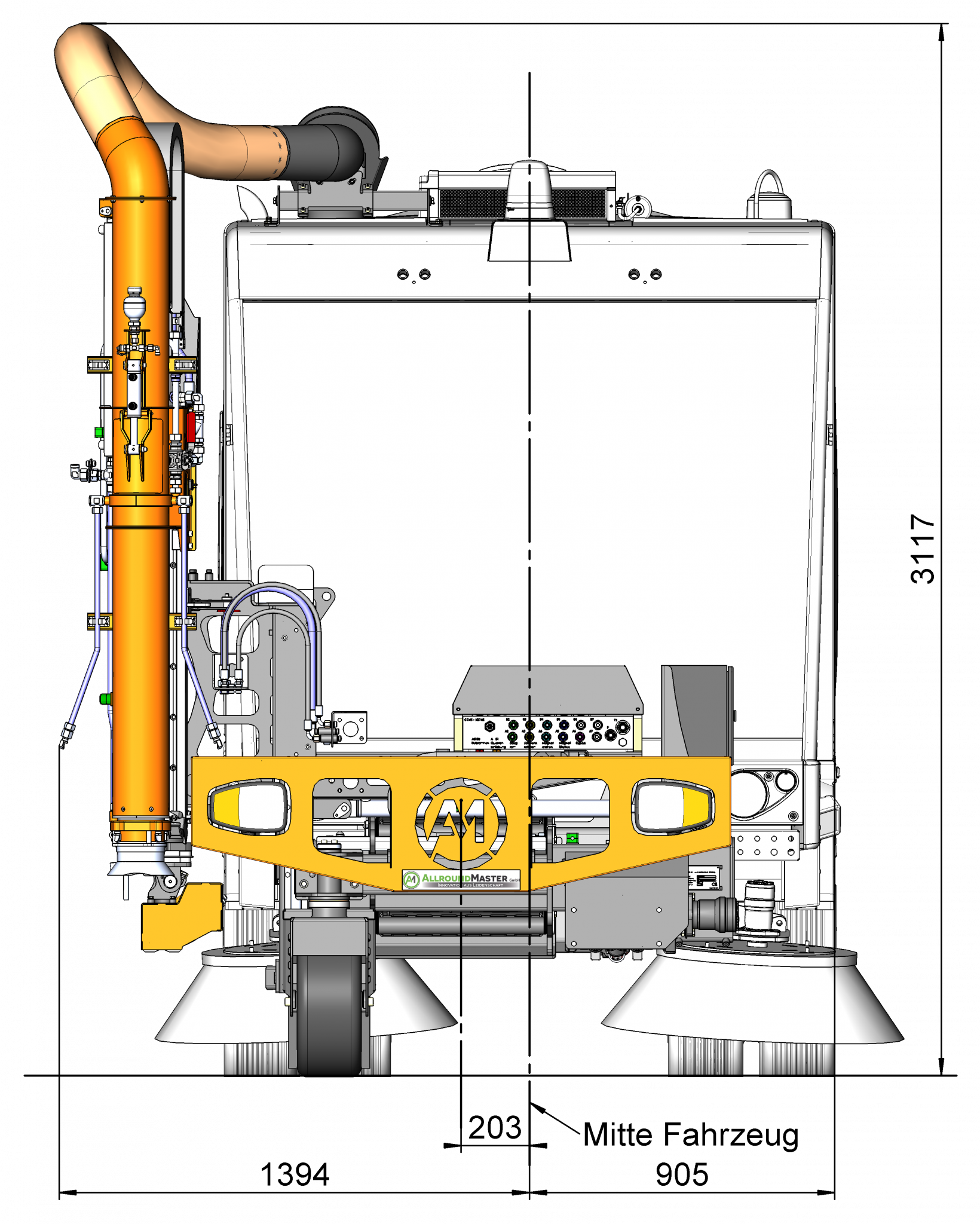 Cleango 500 SKR – Allroundmaster – Sinkkastenreiniger und Schlammfänge
