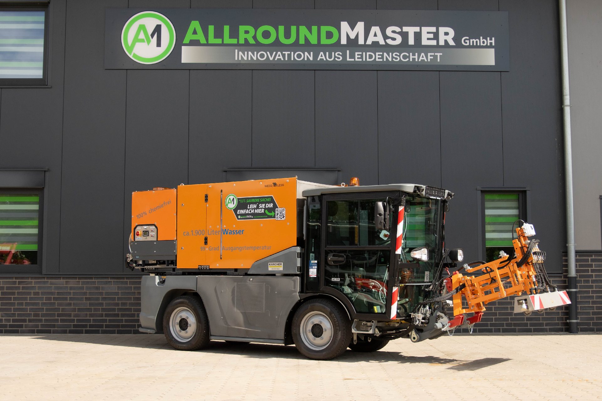 Mietmaschinen – Allroundmaster – Sinkkastenreiniger und Schlammfänge